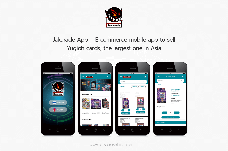 Our Portfolio - บริษัทรับทำแอพ Android, iOS | SC Spark Solution