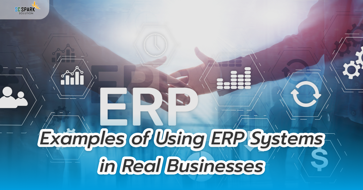 Examples of Using ERP Systems in Real Businesses - รับทำ ERP เฉพาะทาง ...